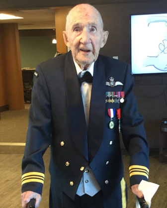 World War ll Fighter Pilot Shares his Story at St. Teresa Place ...